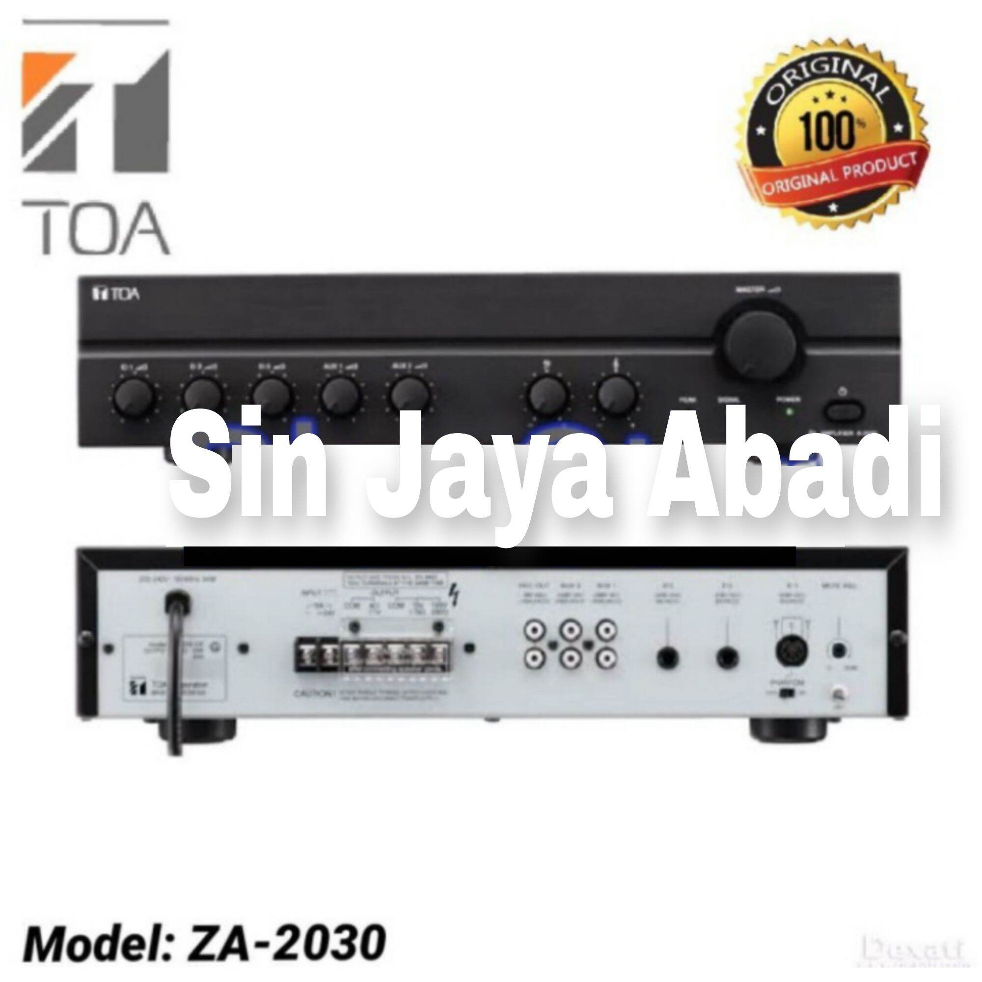Mixing Mixer Power Amplifier ZA-2030 Power Amplifier ZA 2030 ORIGINAL | Lazada Indonesia