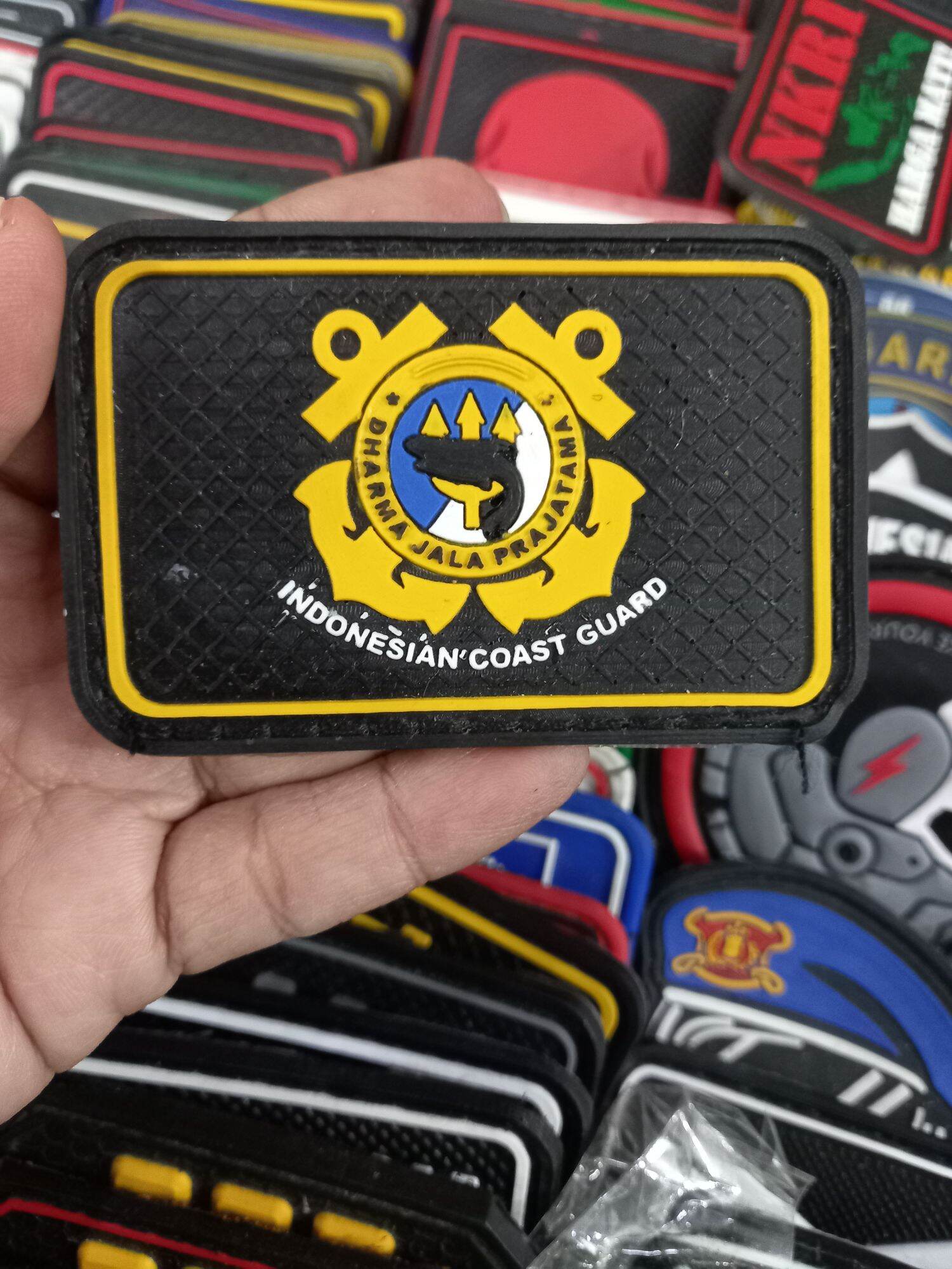Patch Rubber / Logo Karet Coast Guard | Lazada Indonesia