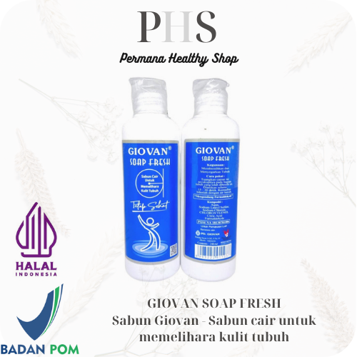 Giovan Soap Fresh 240ml - Sabun Giovan Untuk memelihara kulit tubuh dan ...
