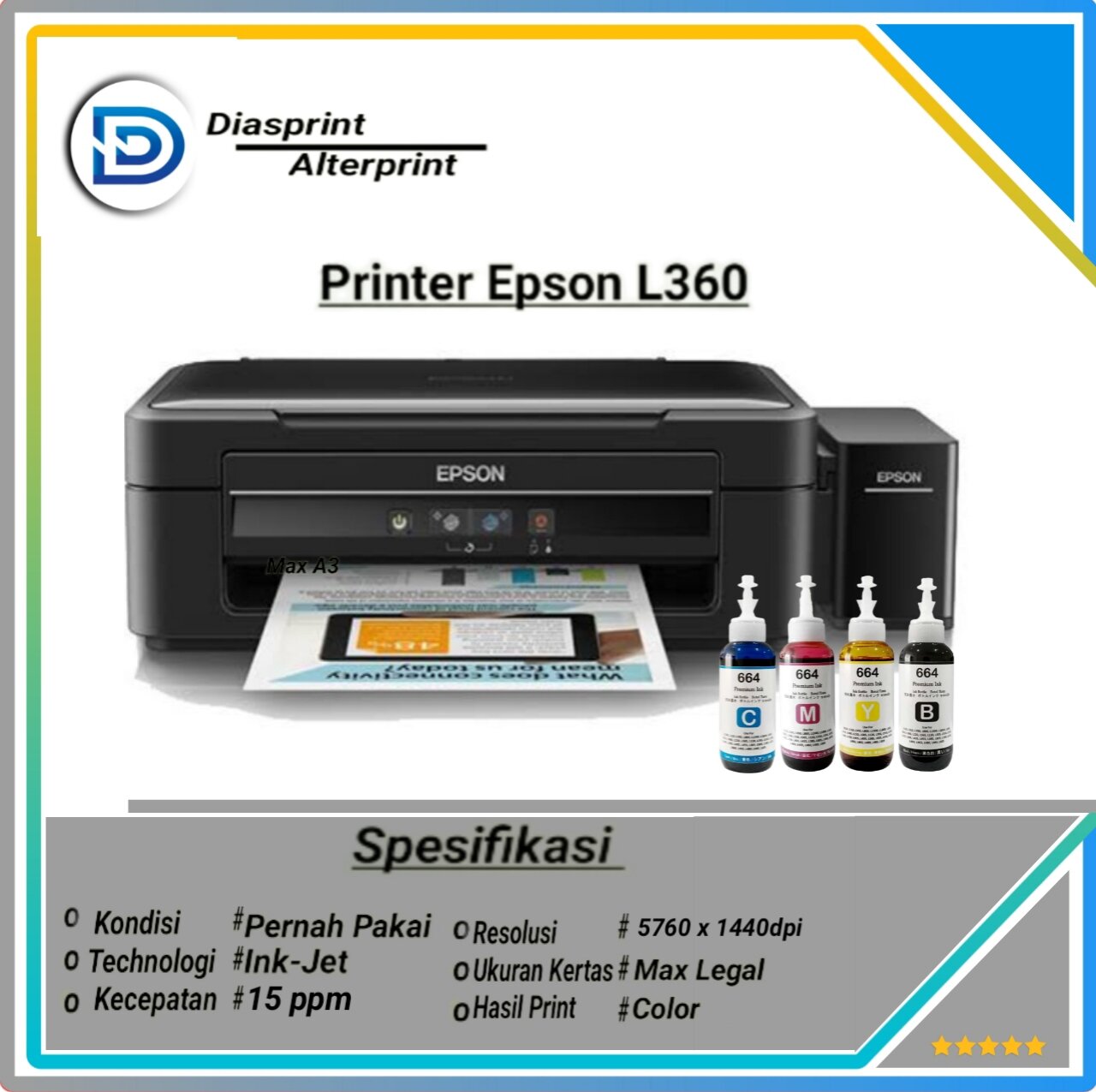 Printer Epson L360 | Lazada Indonesia