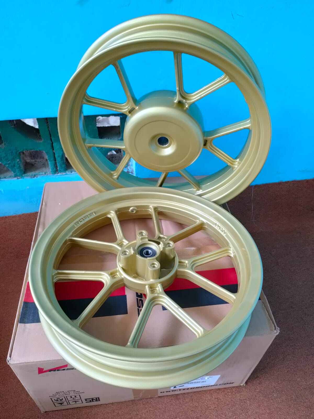 VELG VELK VROSSI VARIO 110 GENIO BEAT BEAT STREET GOLD | Lazada Indonesia