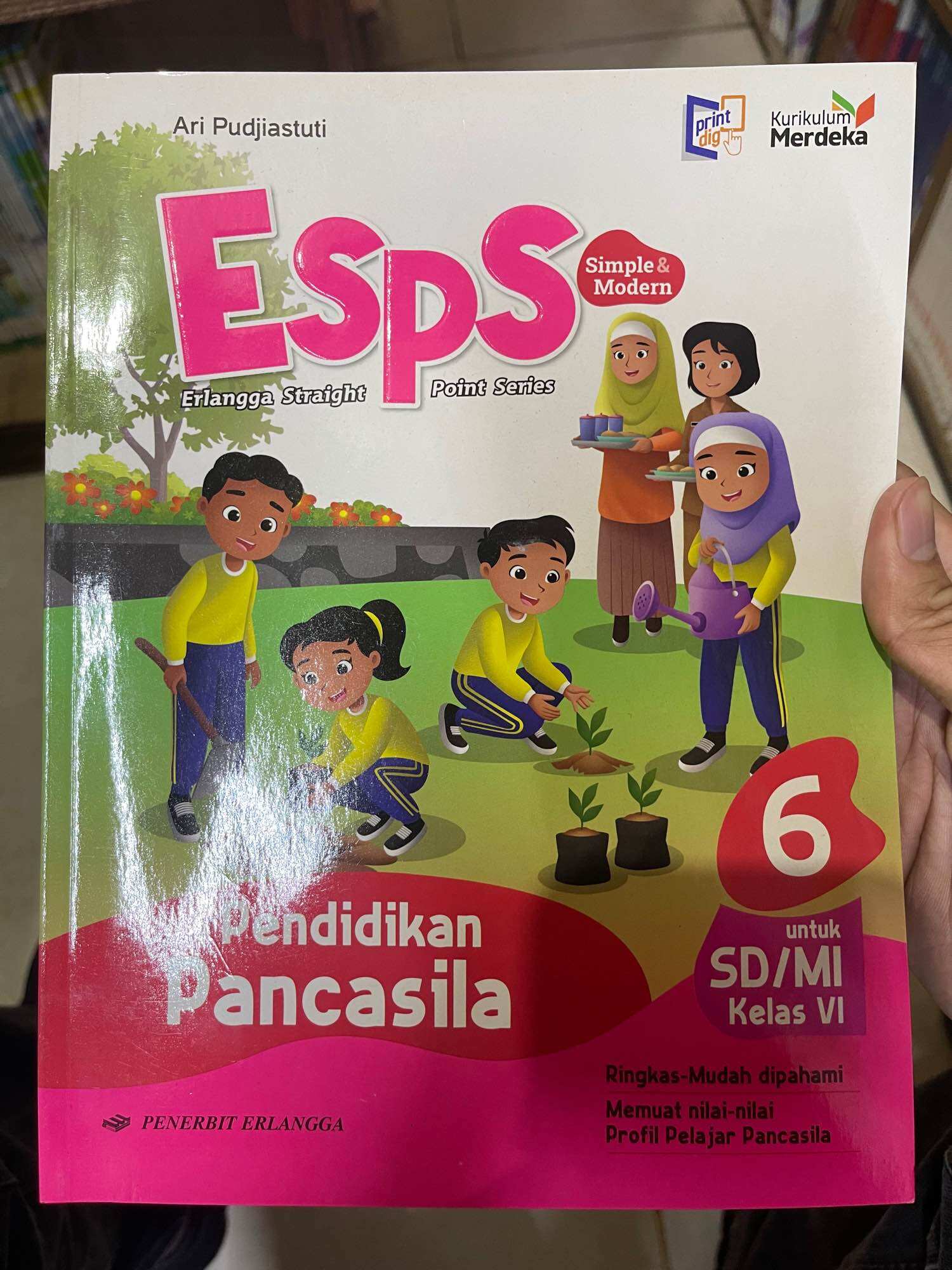 ESPS Pendidikan Pancasila Kelas 6 Sd Erlangga | Lazada Indonesia