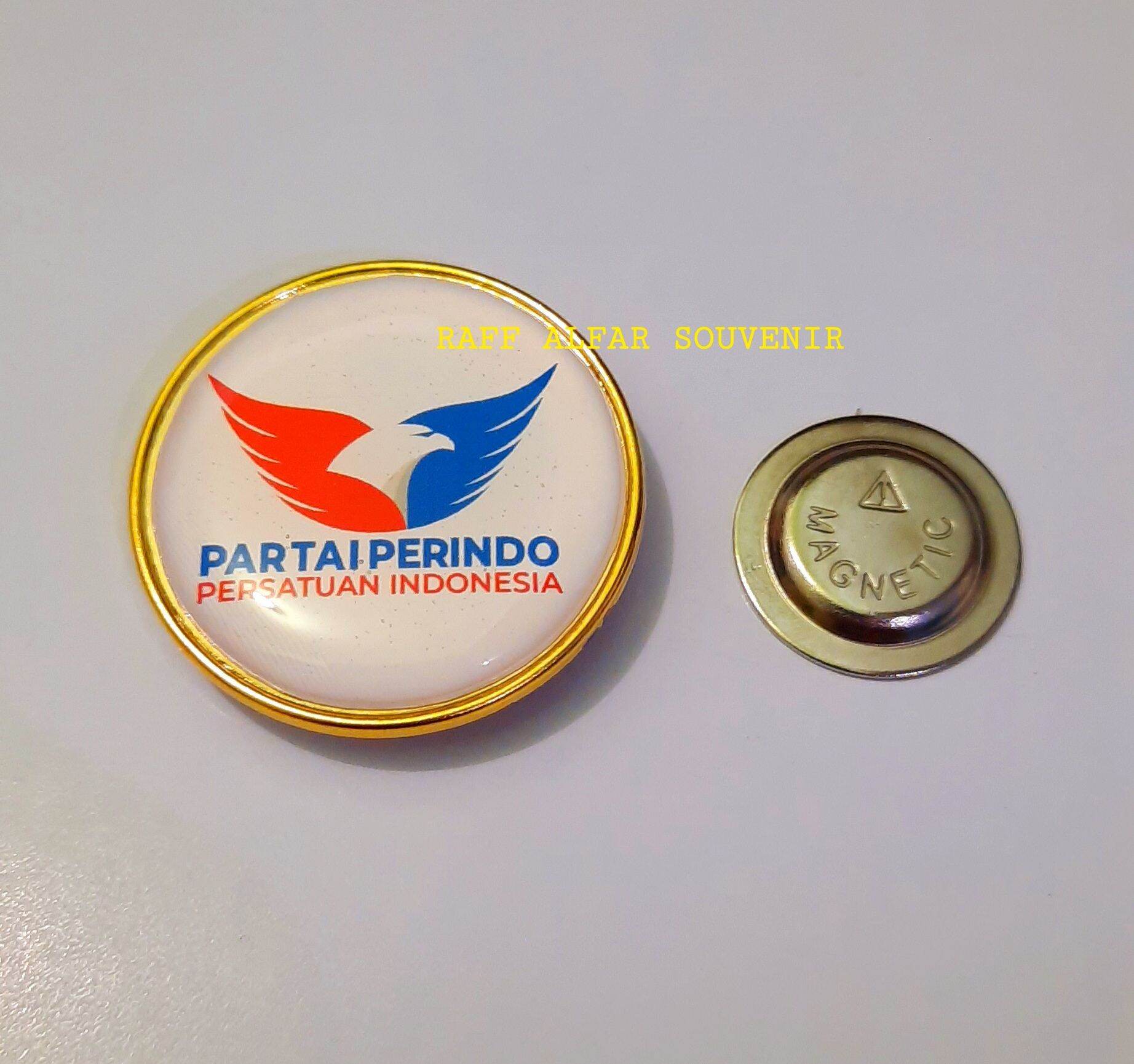 PIN PARTAI PERINDO LOGO BARU | Lazada Indonesia