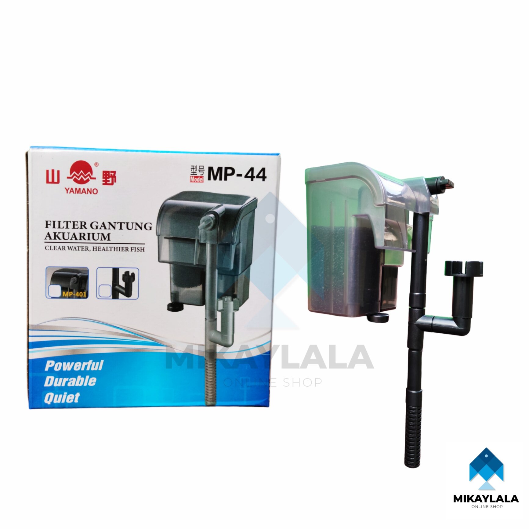 Filter Gantung plus Skimmer Yamano MP44 Hangon Aquarium Aquascape ...