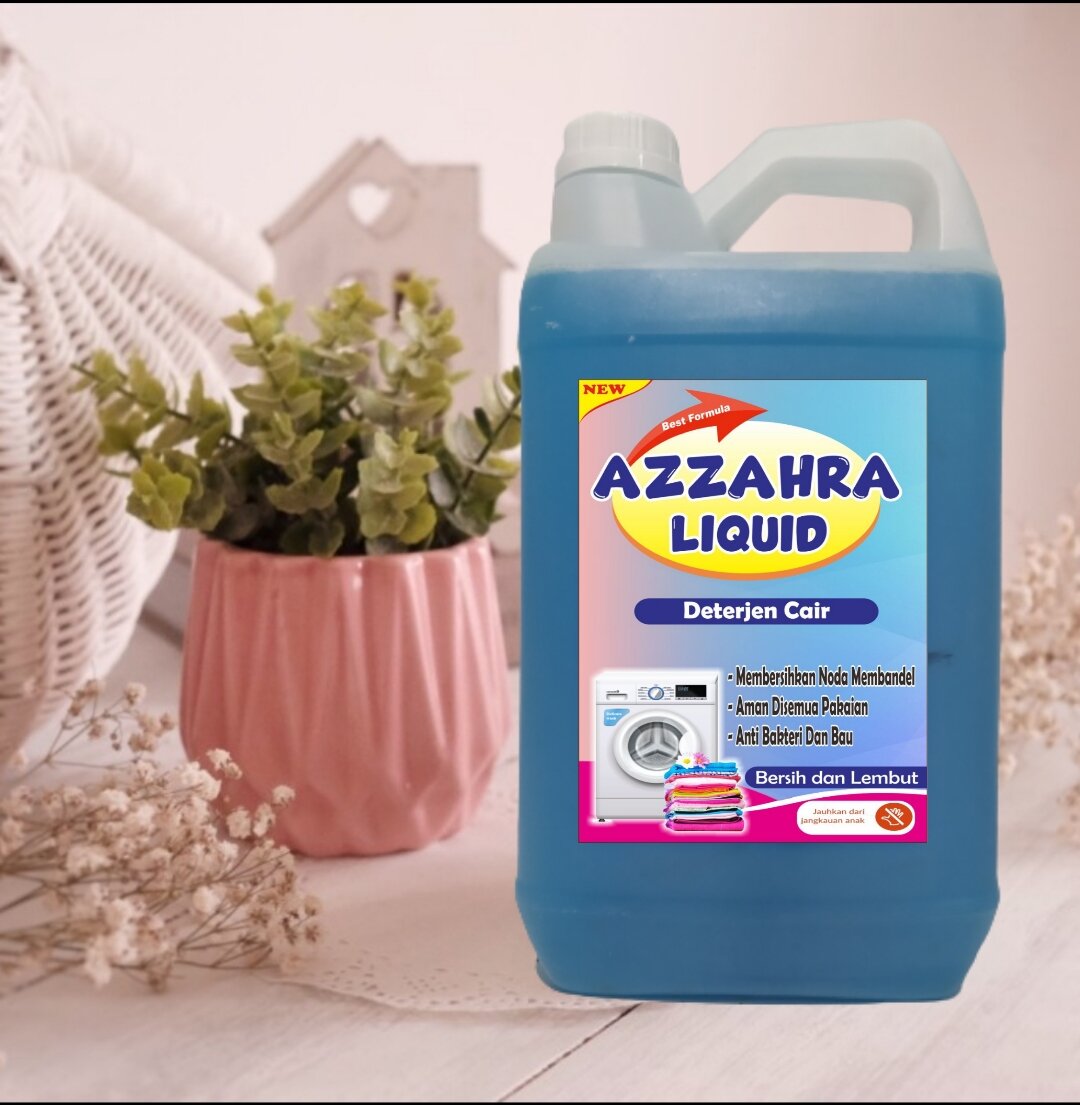 DETERJEN CAIR 5 LITER [BLUE],COD.BERSIH,KENTAL,WANGI TAHAN LAMA ...