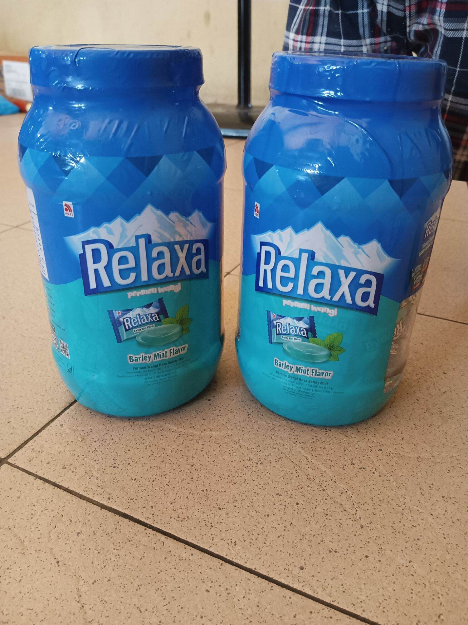 Permen relaxa barley isi 200pcs toples | Lazada Indonesia