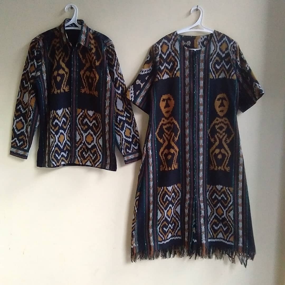 couple tenun jepara - baju tenun jepara terbaru - seragam tenun ...