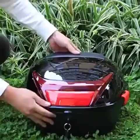 Box Motor 38L Box Belakang Motor Motor Tailbag Kotak Sepeda Motor ...