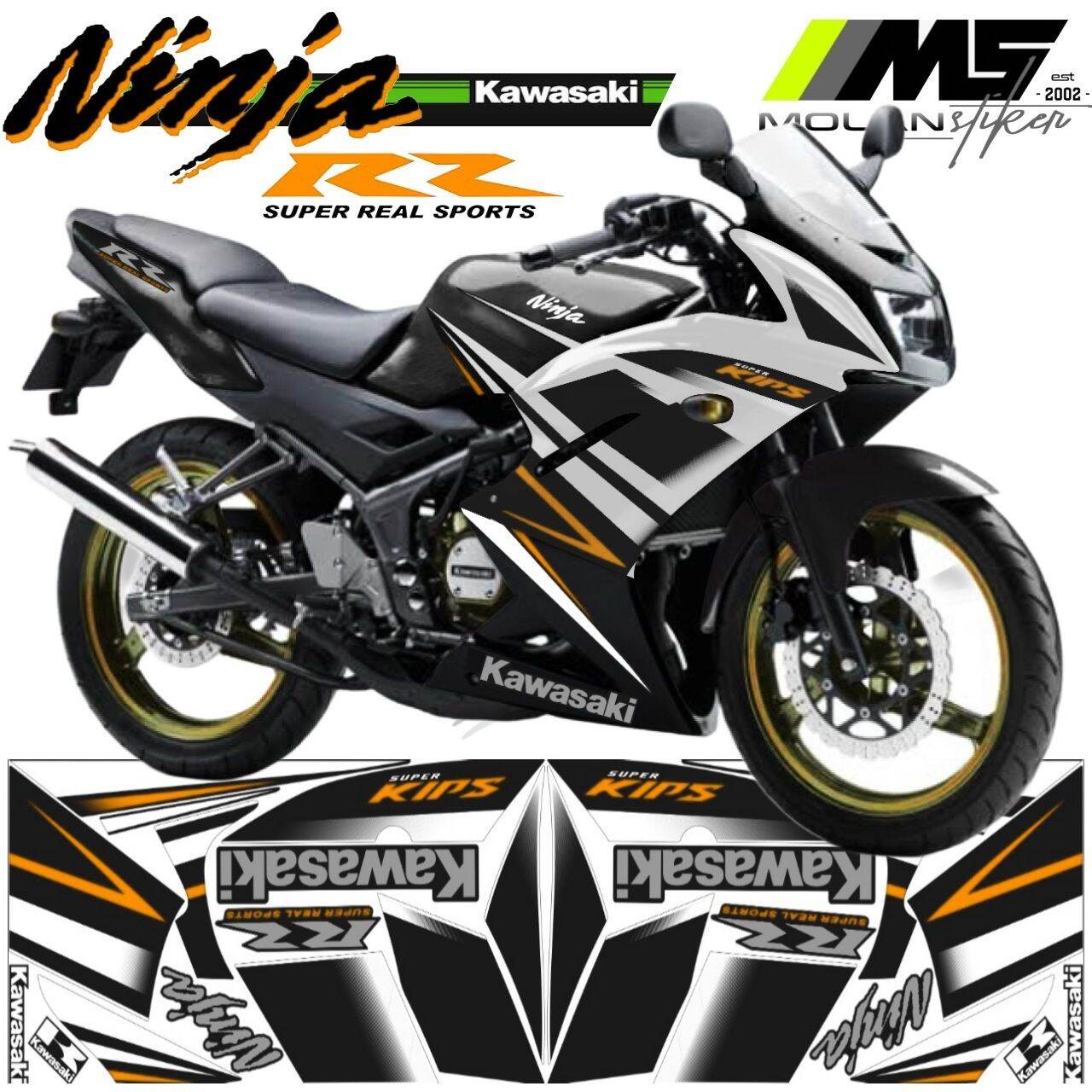 Modifikasi Ninja Putih L