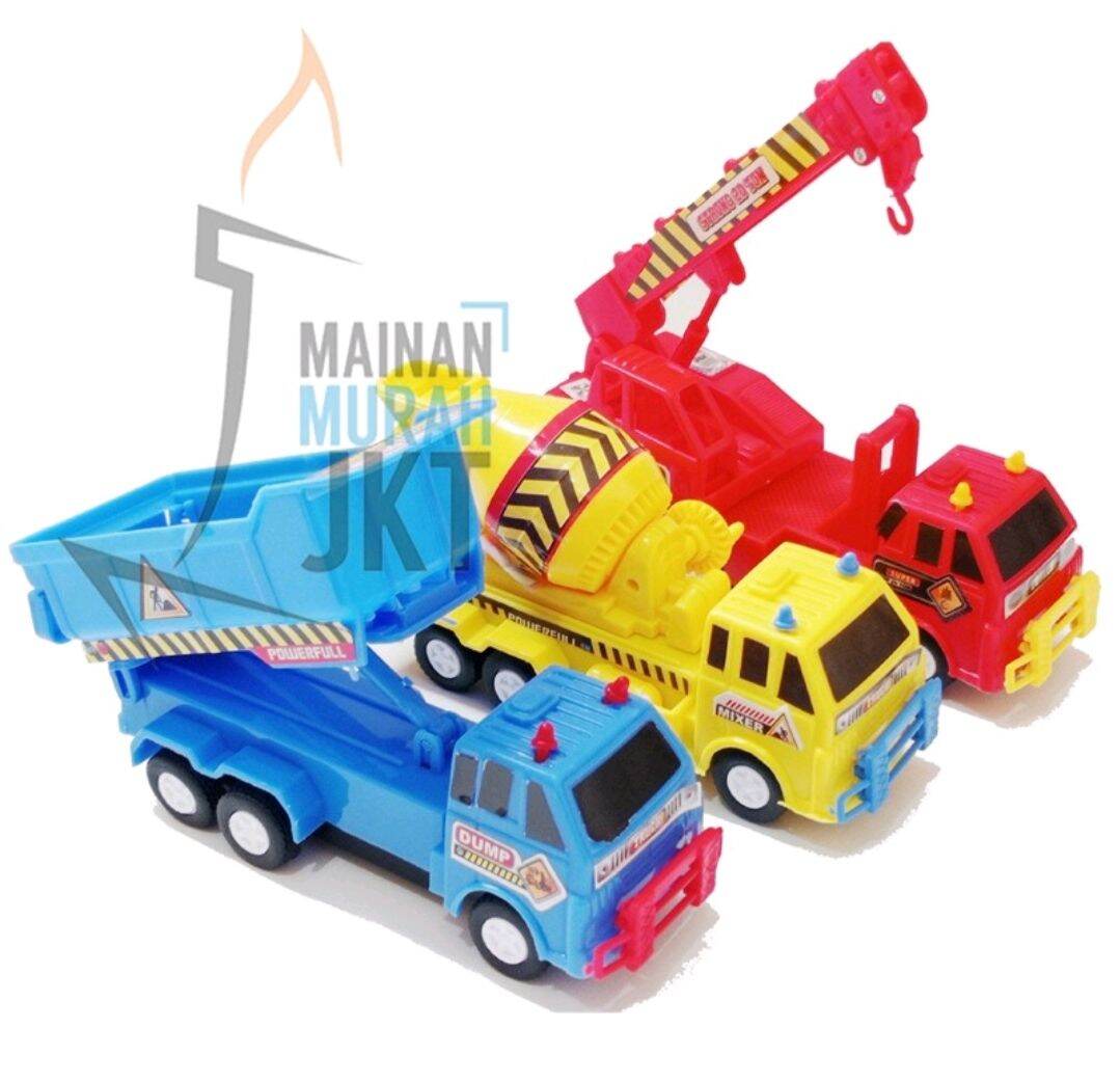 MAINAN MOBIL MOBILAN ENGINERING TRUK ST2159 MOBIL PEMADAM | Lazada ...