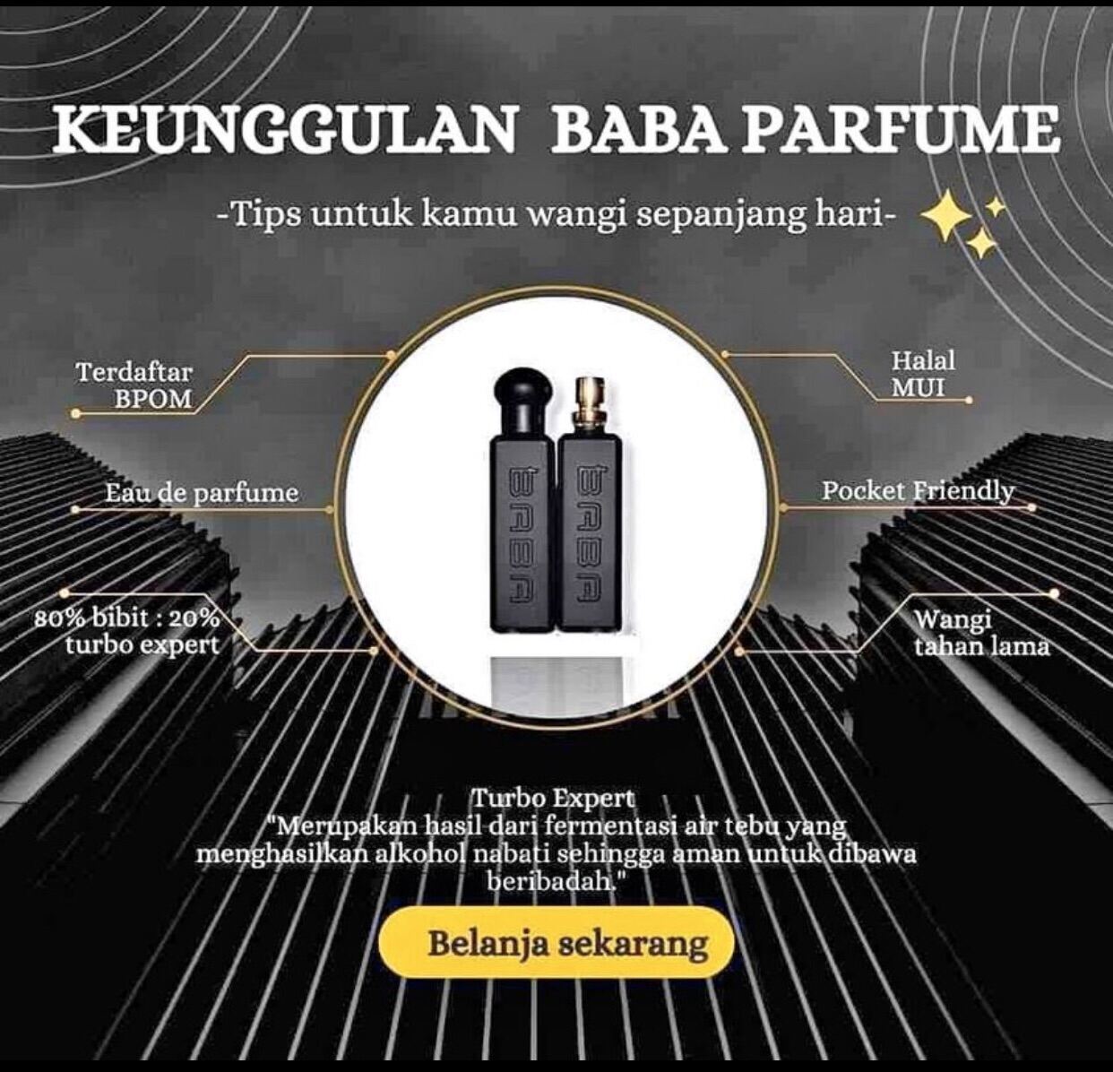 BABA PARFUME 2022 BEST SELLER WANGI SEPANJANG HARI | Lazada Indonesia