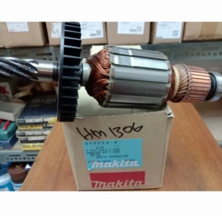 Armature HM 1306 Makita Angker mesin Jack Hammer HM 1306 Asli Makita ...