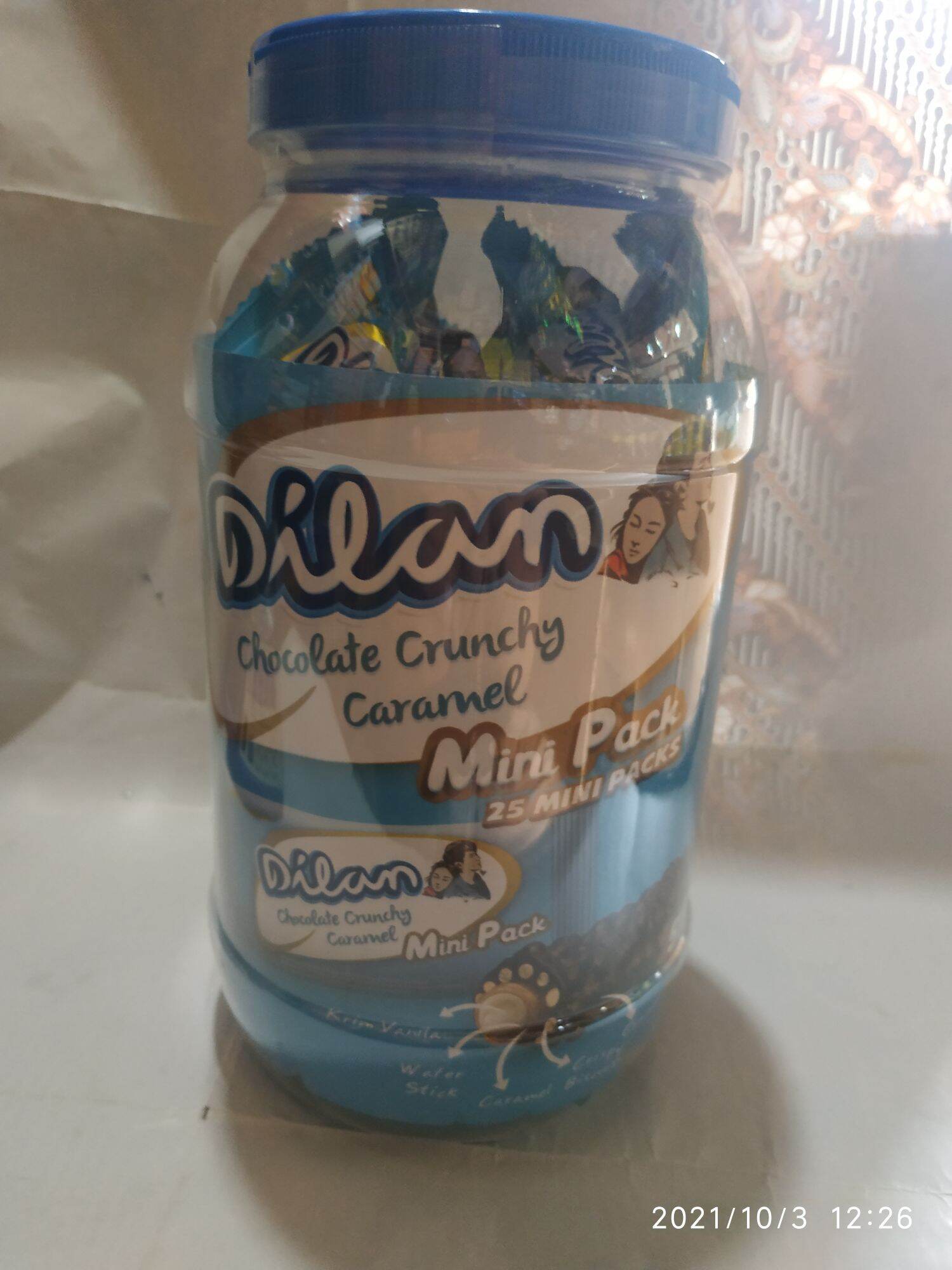 Gery Dilan chocolate crunchy mini pack 25x9,5grm | Lazada Indonesia