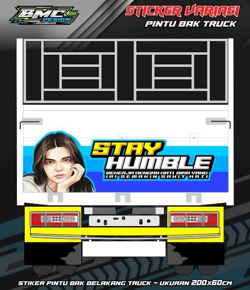 STIKER PINTU BAK BELAKANG TRUK, STIKER BAK TRUK | Lazada Indonesia