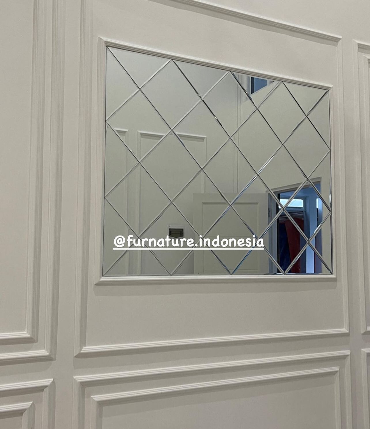 custom kaca cermin bevel ukuran 170 x 60 tebal 5mm | Lazada Indonesia