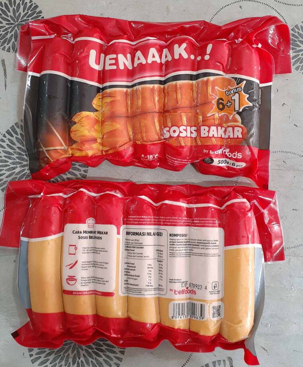 Sosis Sapi Jumbo Belfoods | Lazada Indonesia