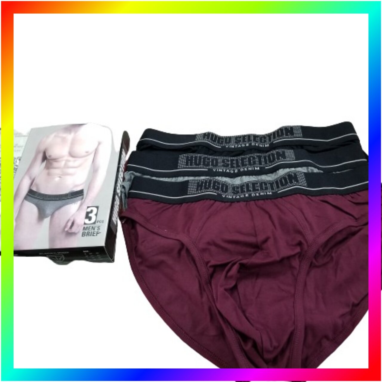 sempak hugo aneka corak dan warna | Lazada Indonesia