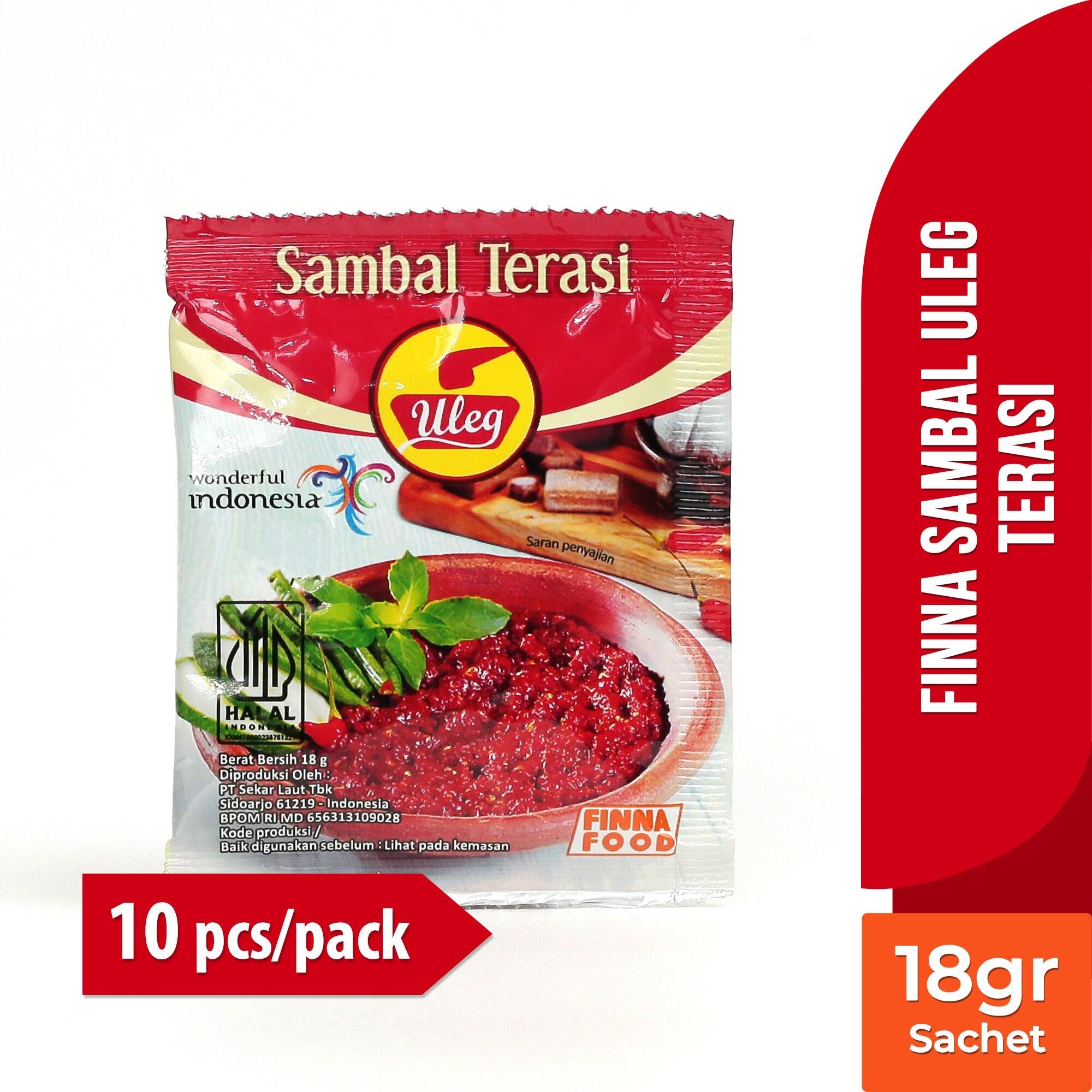 Sambal Terasi Uleg 1 pack isi 10 sachet | Lazada Indonesia