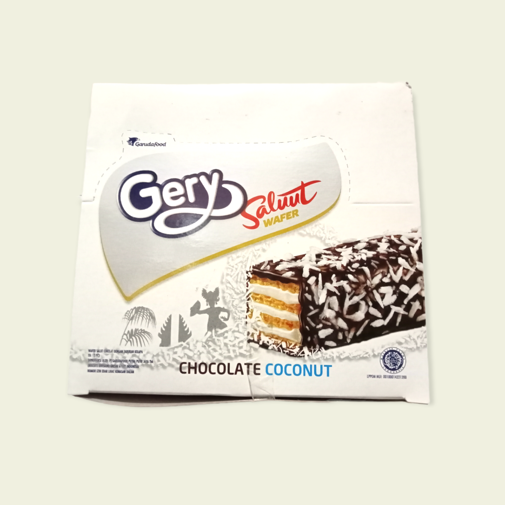 Gery Salut Wafer Coklat Kelapa isi 12pcs | Lazada Indonesia