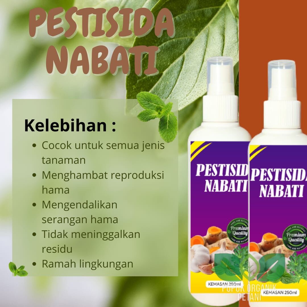 Pestisida Nabati Kemasan 250ml Untuk Semua Jenis Tanaman Anti Hama ...