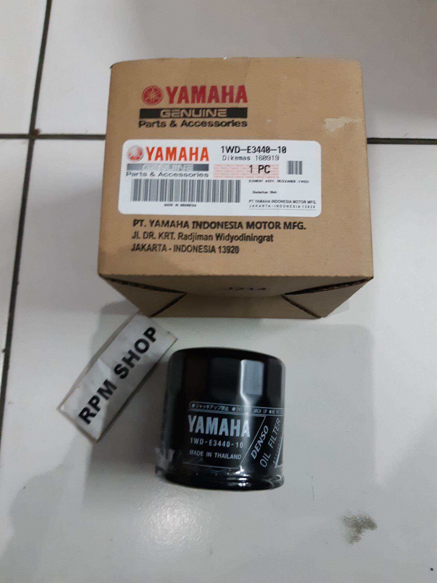 Filter Oli Yamaha R25-MT25 Asli 1WD-E3440-10 Dijamin 100% Asli | Lazada ...