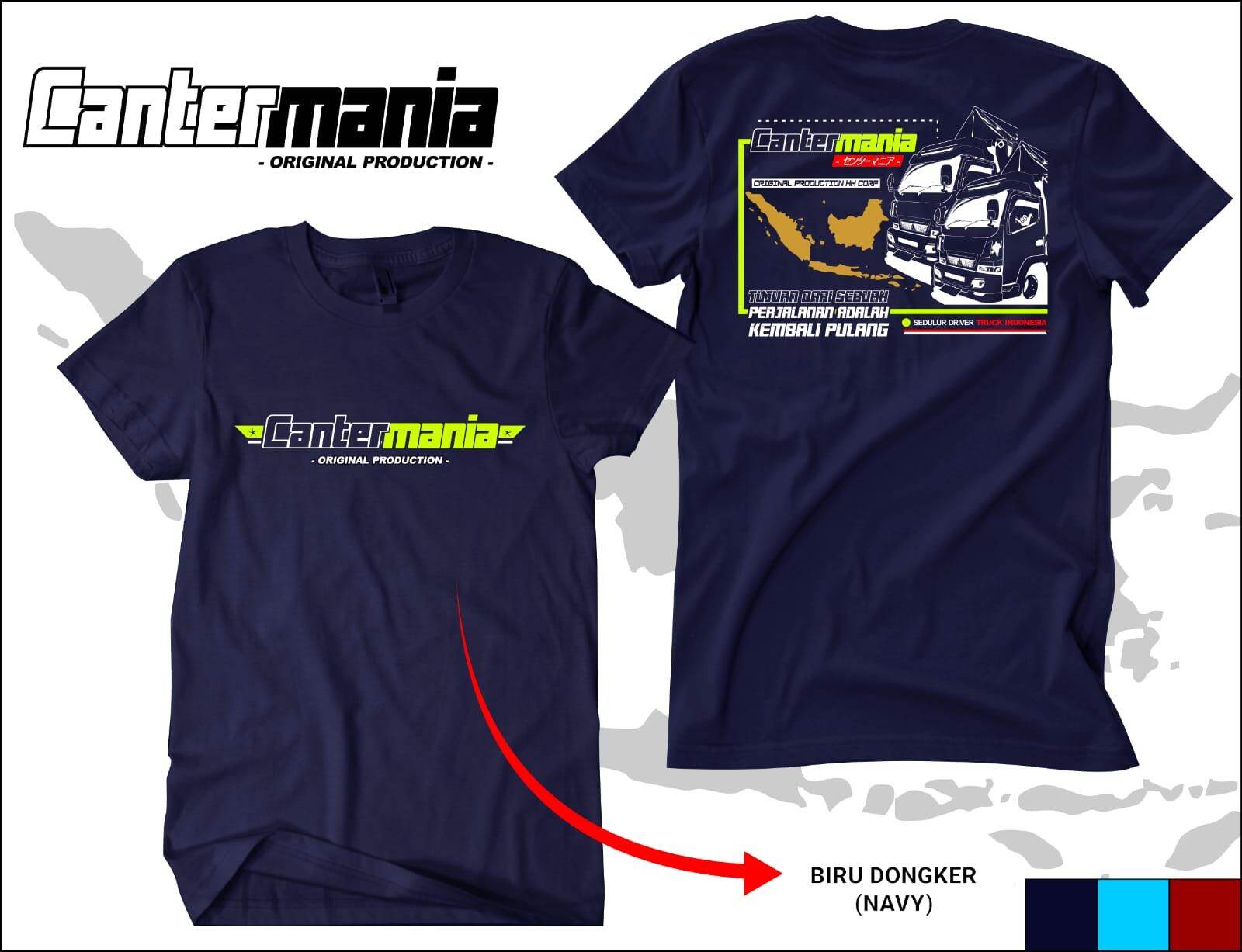 KAOS TRUCK CANTER MANIA INDONESIA // KAWULA SOPIR | Lazada Indonesia