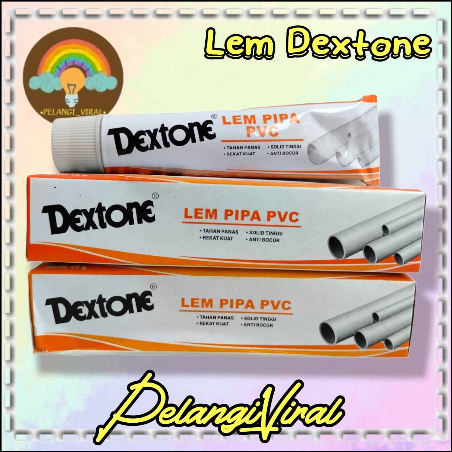 Lem Pipa PVC / Lem Pipa Dextone/Lem Pipa | Lazada Indonesia