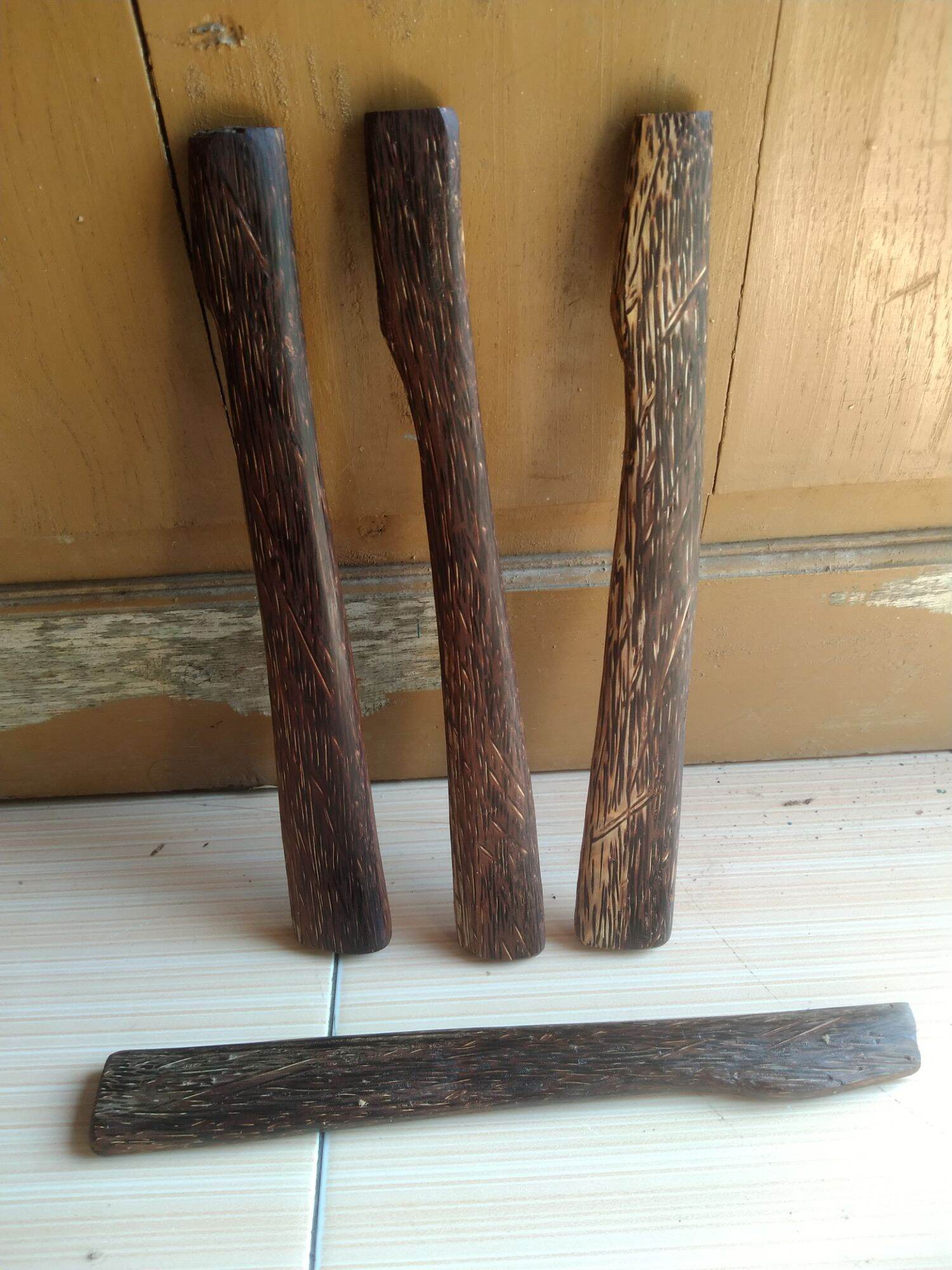 gagang Kampak kayu ruyung hitam | Lazada Indonesia