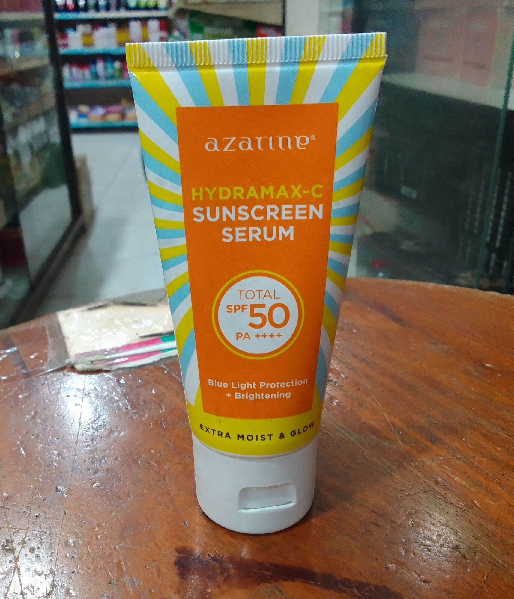Azarine hidramax-c suncrean serum total SPF 50 PA++++ | Lazada Indonesia