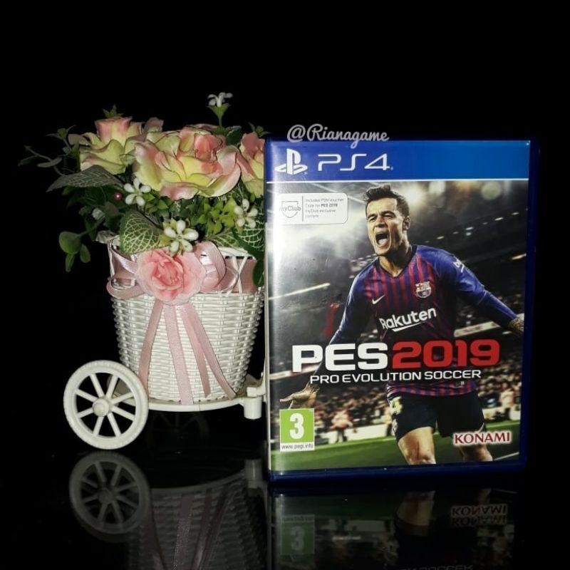 BD Kaset PS4 PS5 PES 2019 Pro Evolution Soccer 19 Game CD PS 4 5 ...