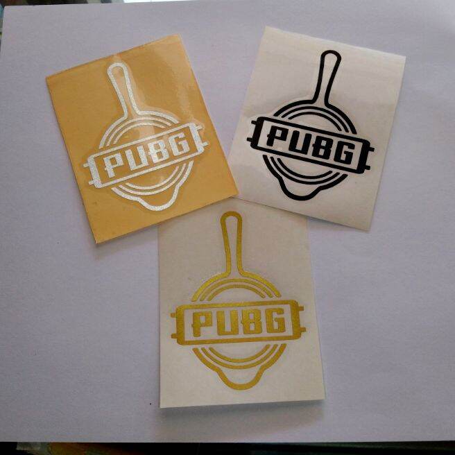 stiker logo pubg wajan cutting skotlet motor emblem | Lazada Indonesia