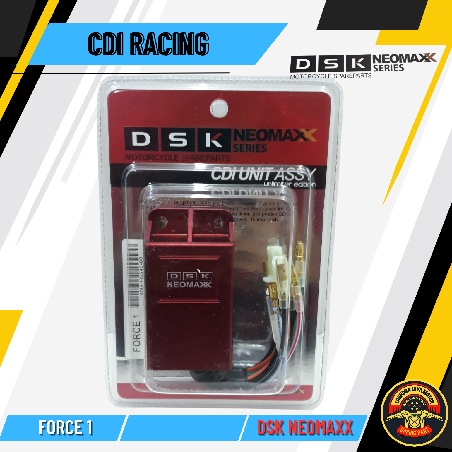 CDI RACING F1ZR FORCE 1 FIZR F1 DSK NEOMAXX NO LIMIT SETARA BRT ...