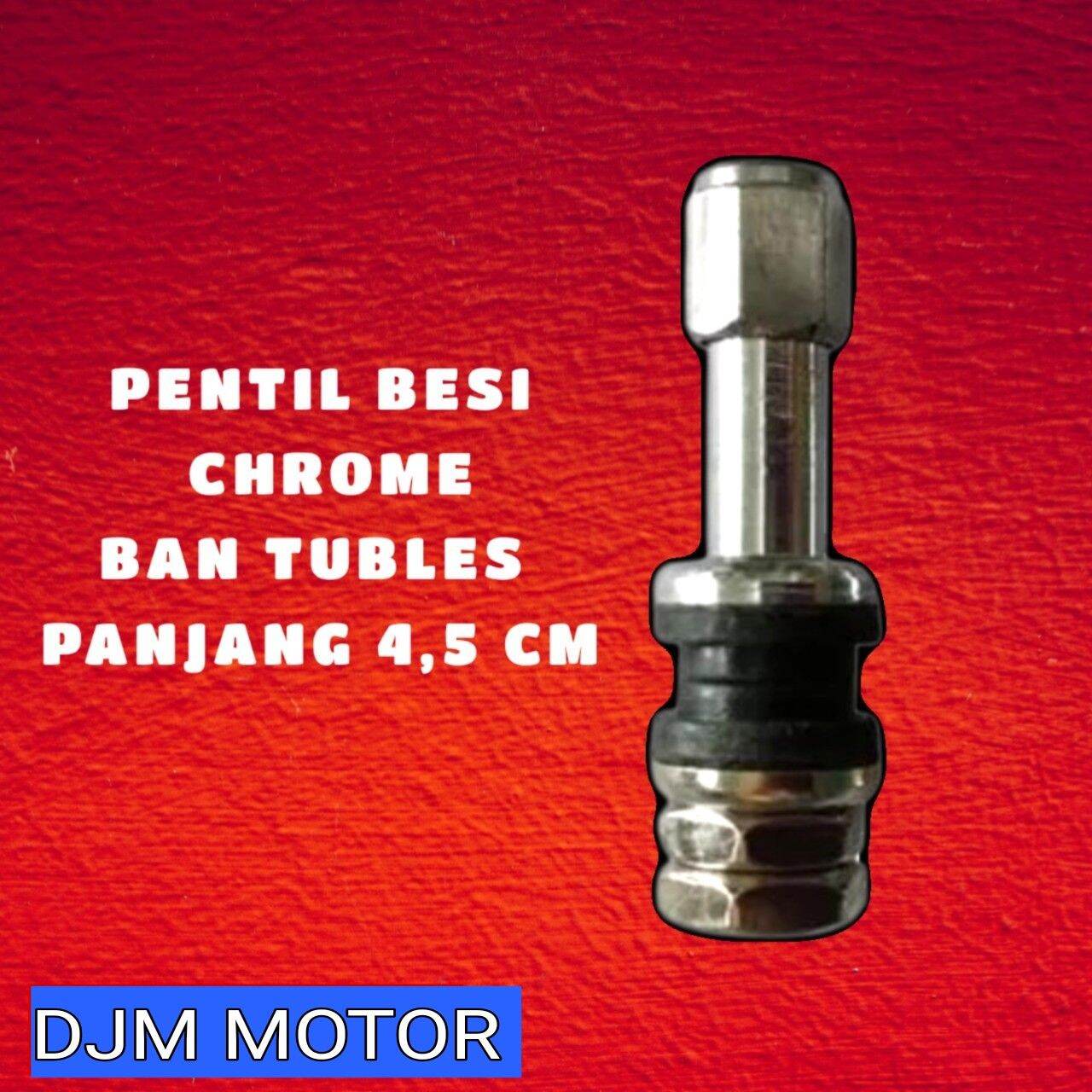 pentil ban tubles varian bahan besi chrome dan karet | Lazada Indonesia