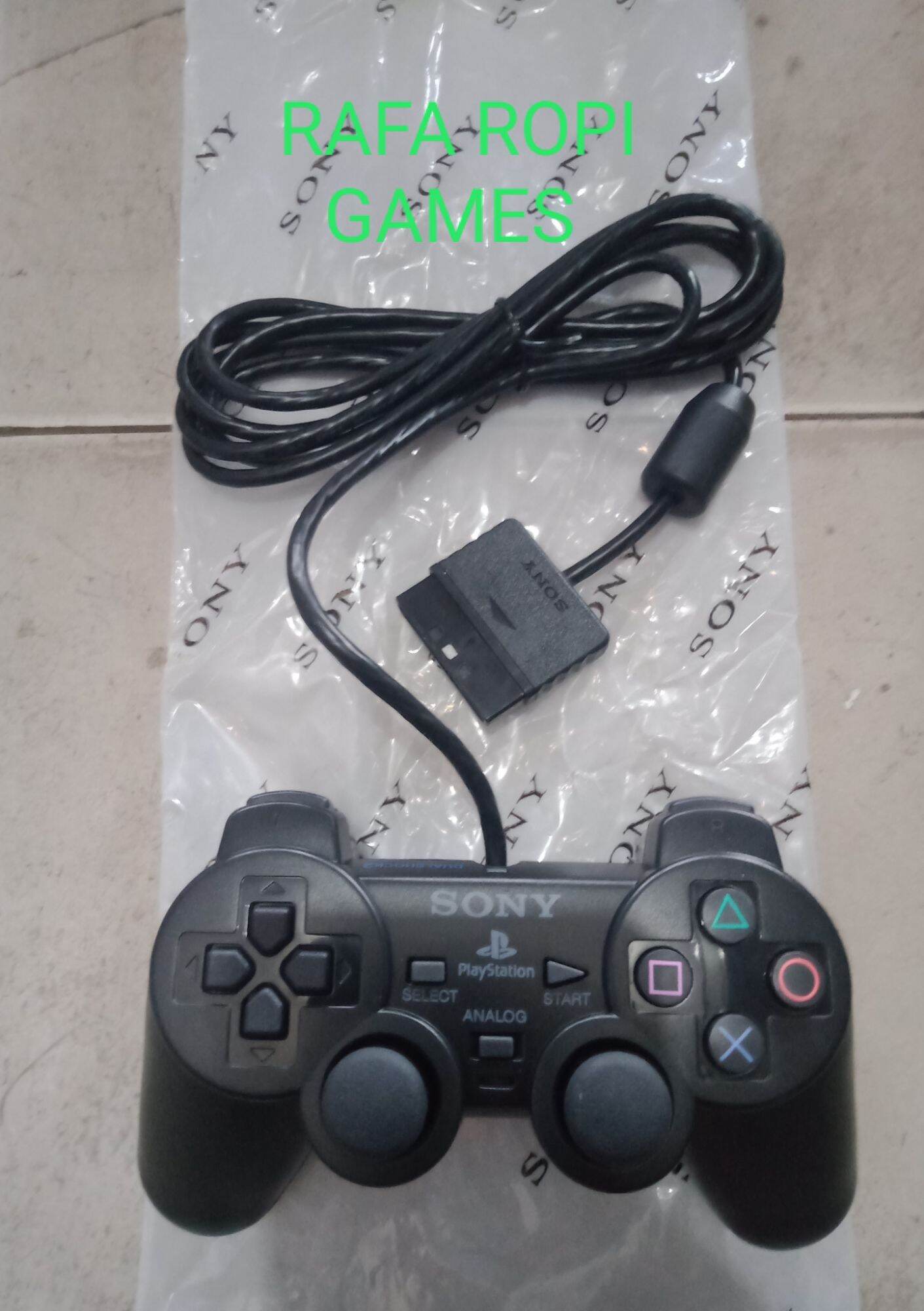 STIK PS2 OP SONY HITAM / STICK PS2 ORI PABRIK HITAM SONY | Lazada Indonesia