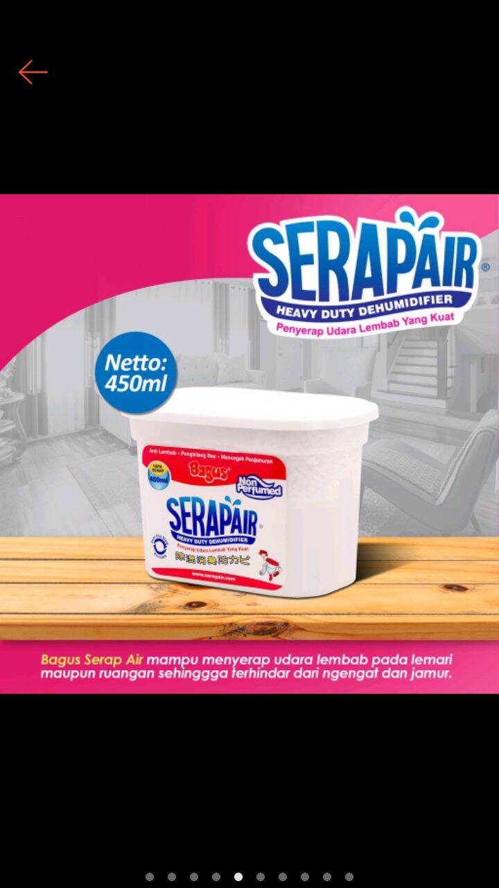 Bagus Serap Air 450 ml Square Box | Lazada Indonesia