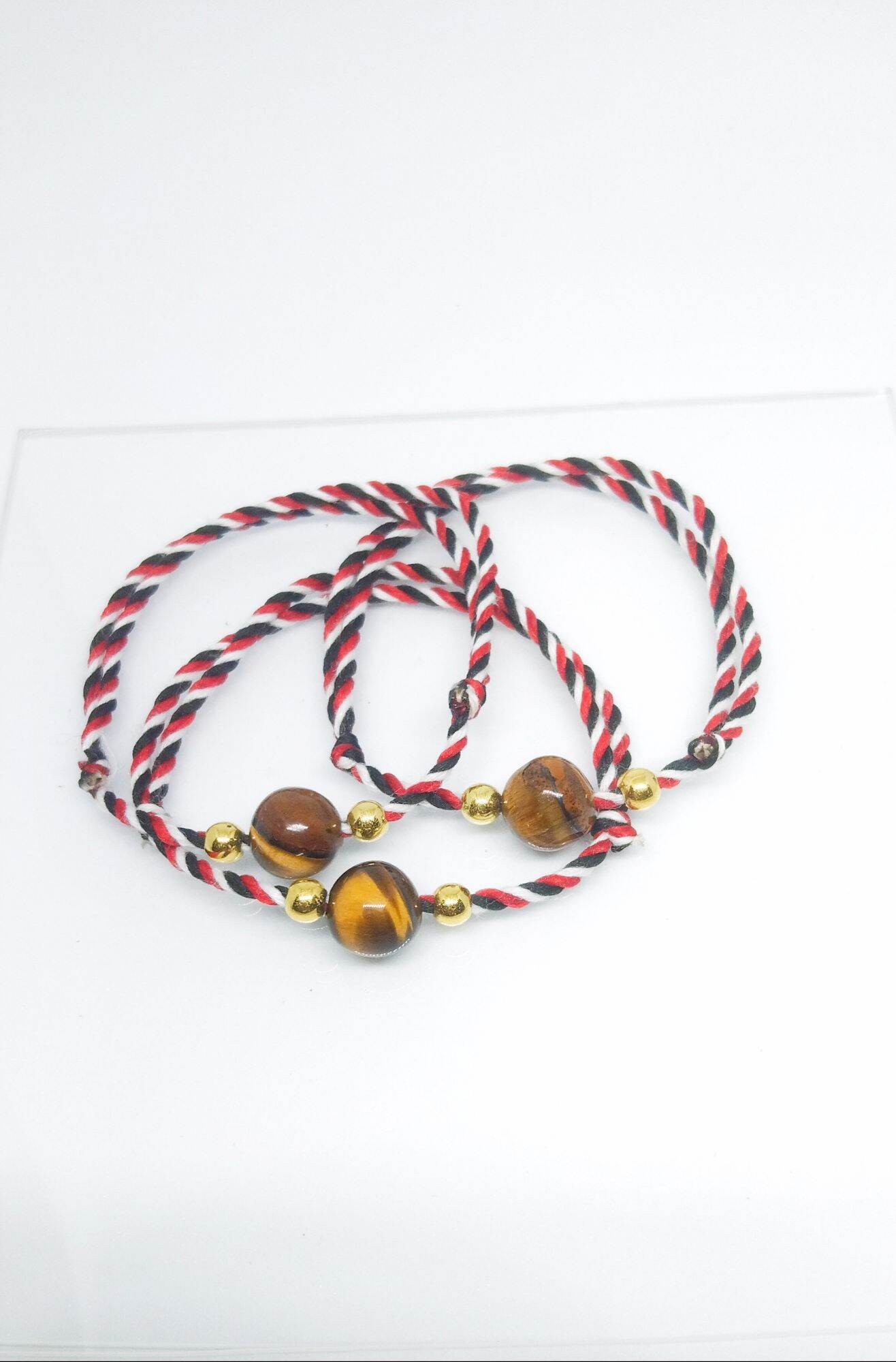 Gelang Keberuntungan Tridatu Tiger Eye Khas Bali | Lazada Indonesia