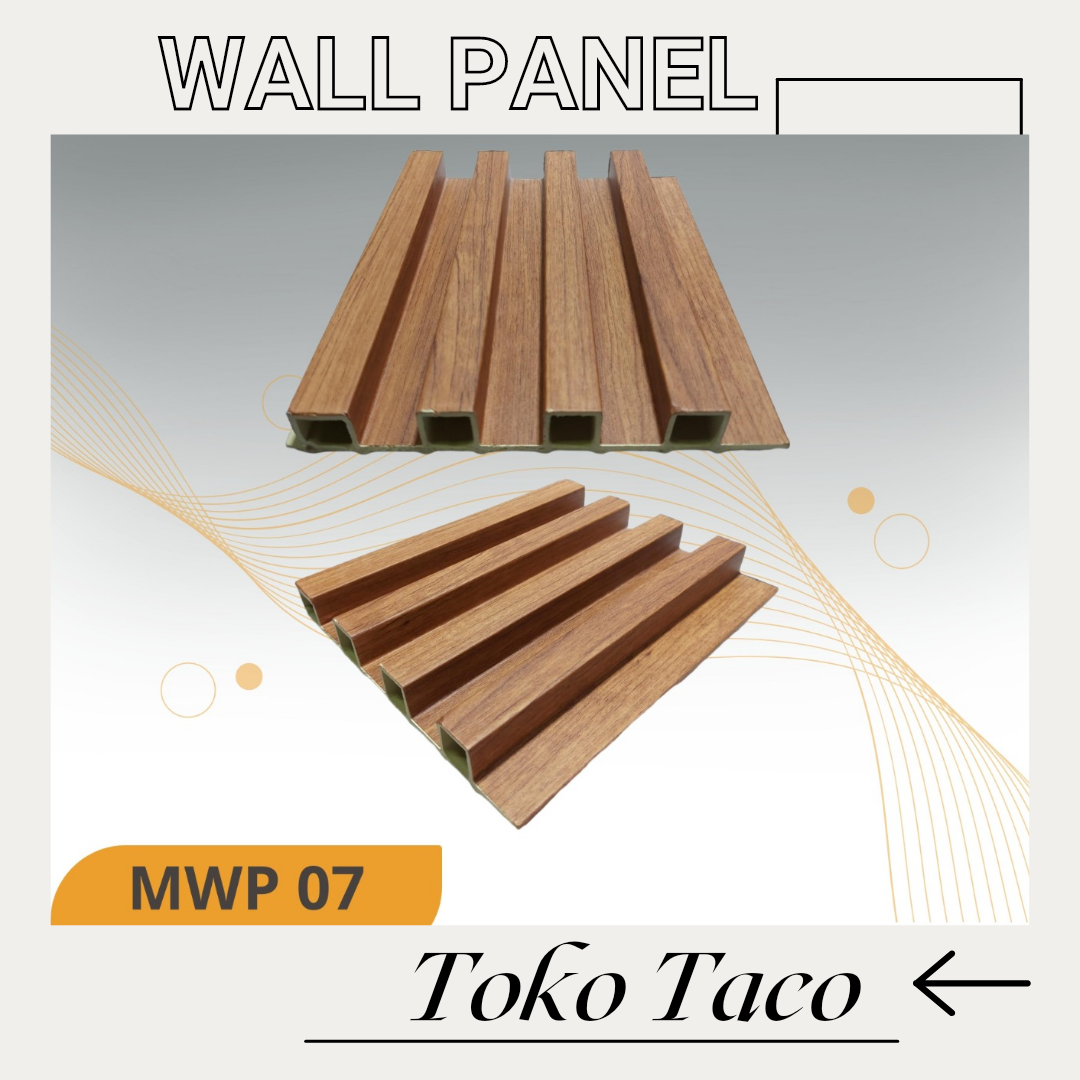 MWP-07 wall panel partisi dinding motif kayu lebar 15cm/lembar | Lazada ...