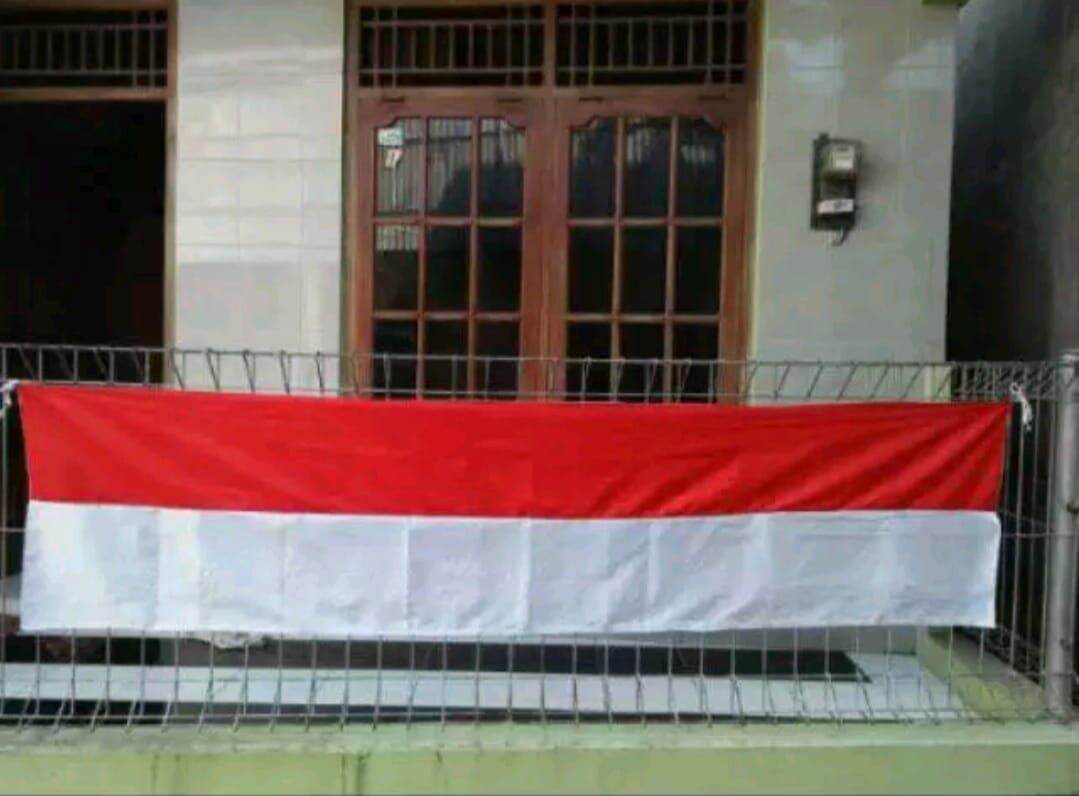 bendera lespang merah putih ukuran 2 meter dan 5 meter | Lazada Indonesia