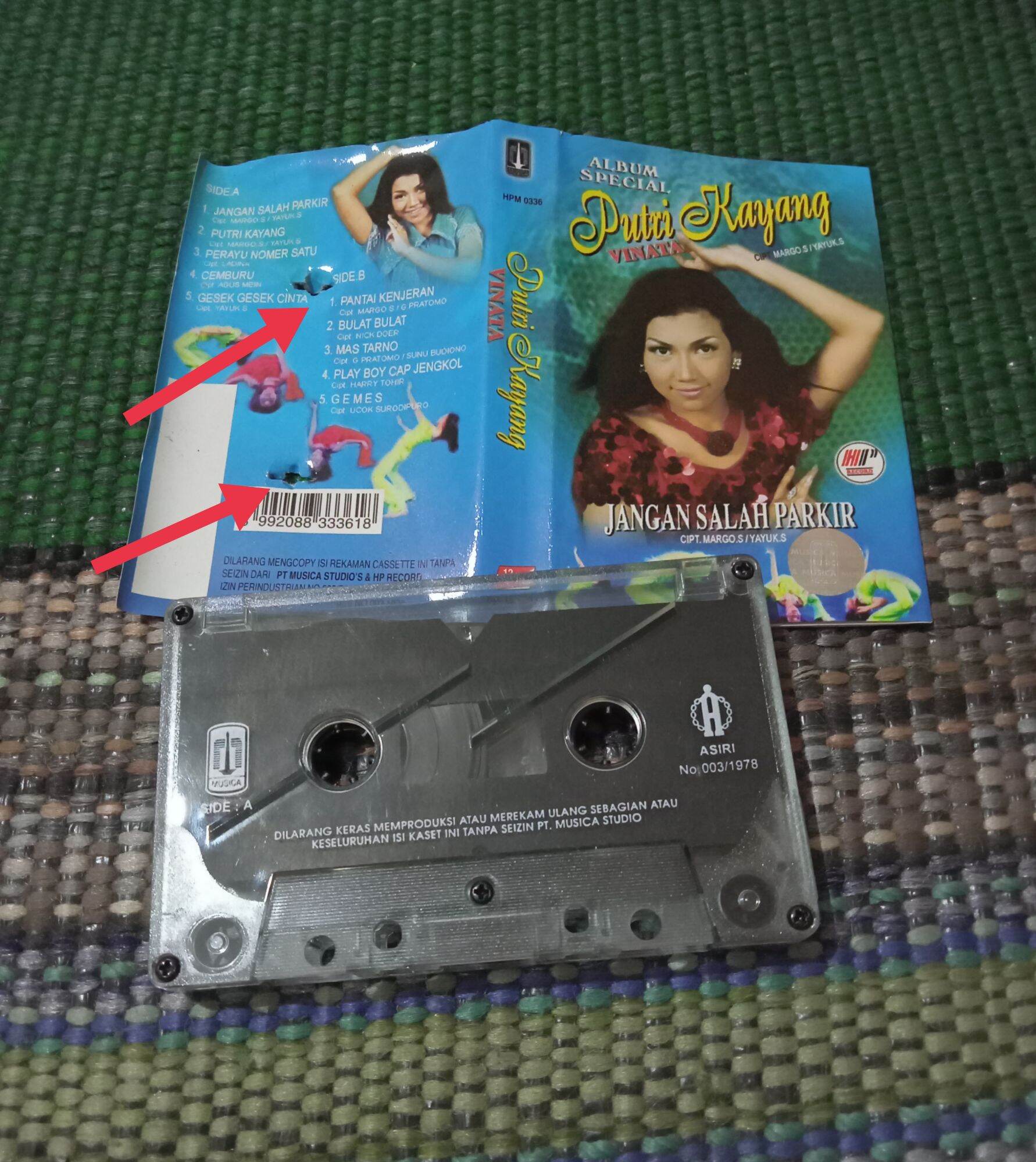 Kaset pita Putri Vinata - jgn salah parkir | Lazada Indonesia