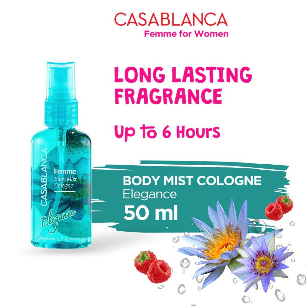 Casablanca Body Mist Cologne Femme For Women - 50ml | Lazada Indonesia