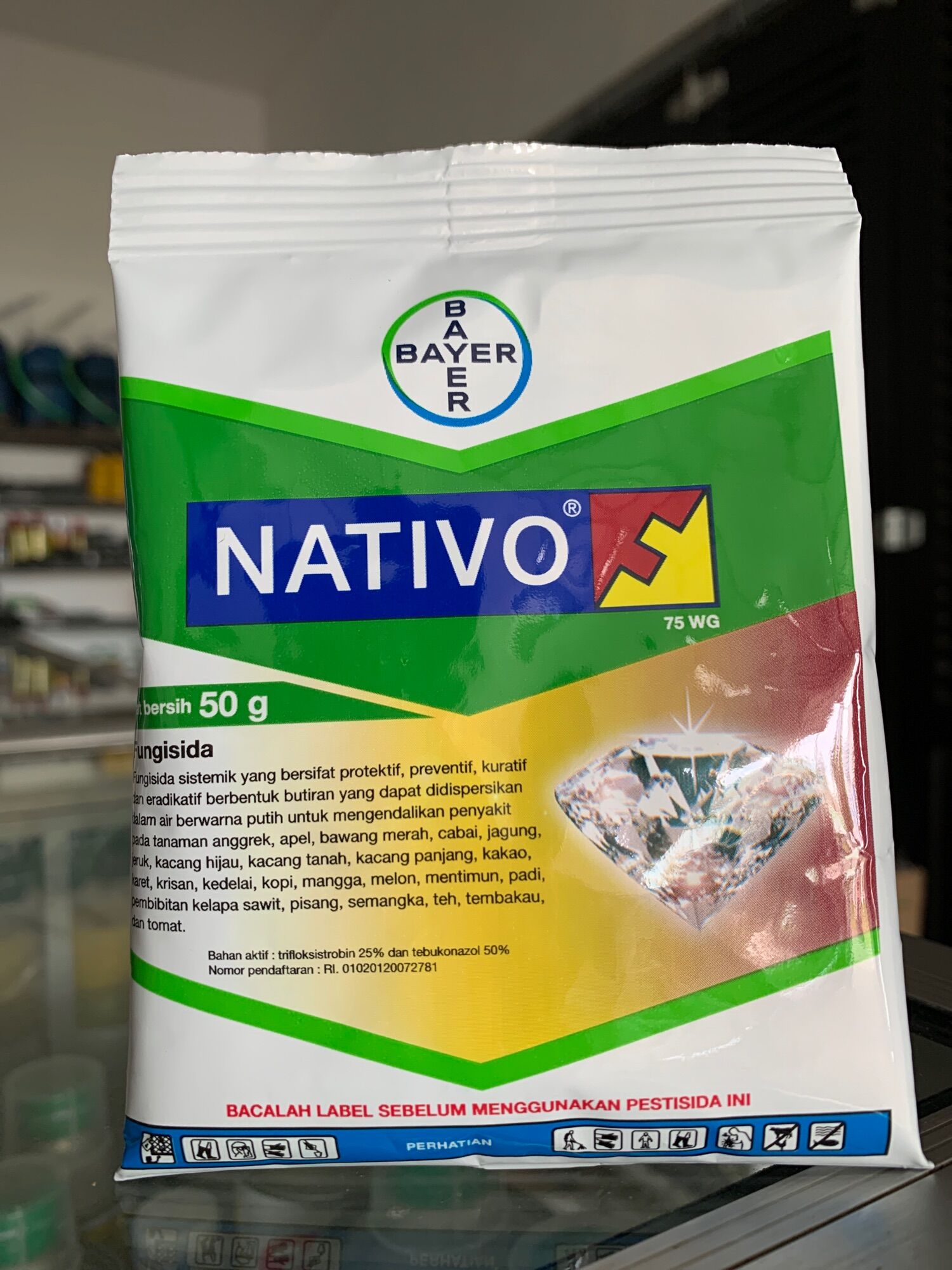 FUNGISIDA+ZPT NATIVO 75 WG - 50 gram | Lazada Indonesia