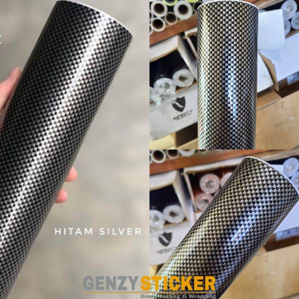 stiker skotlet carbon kotak sticker scotlite karbon | Lazada Indonesia