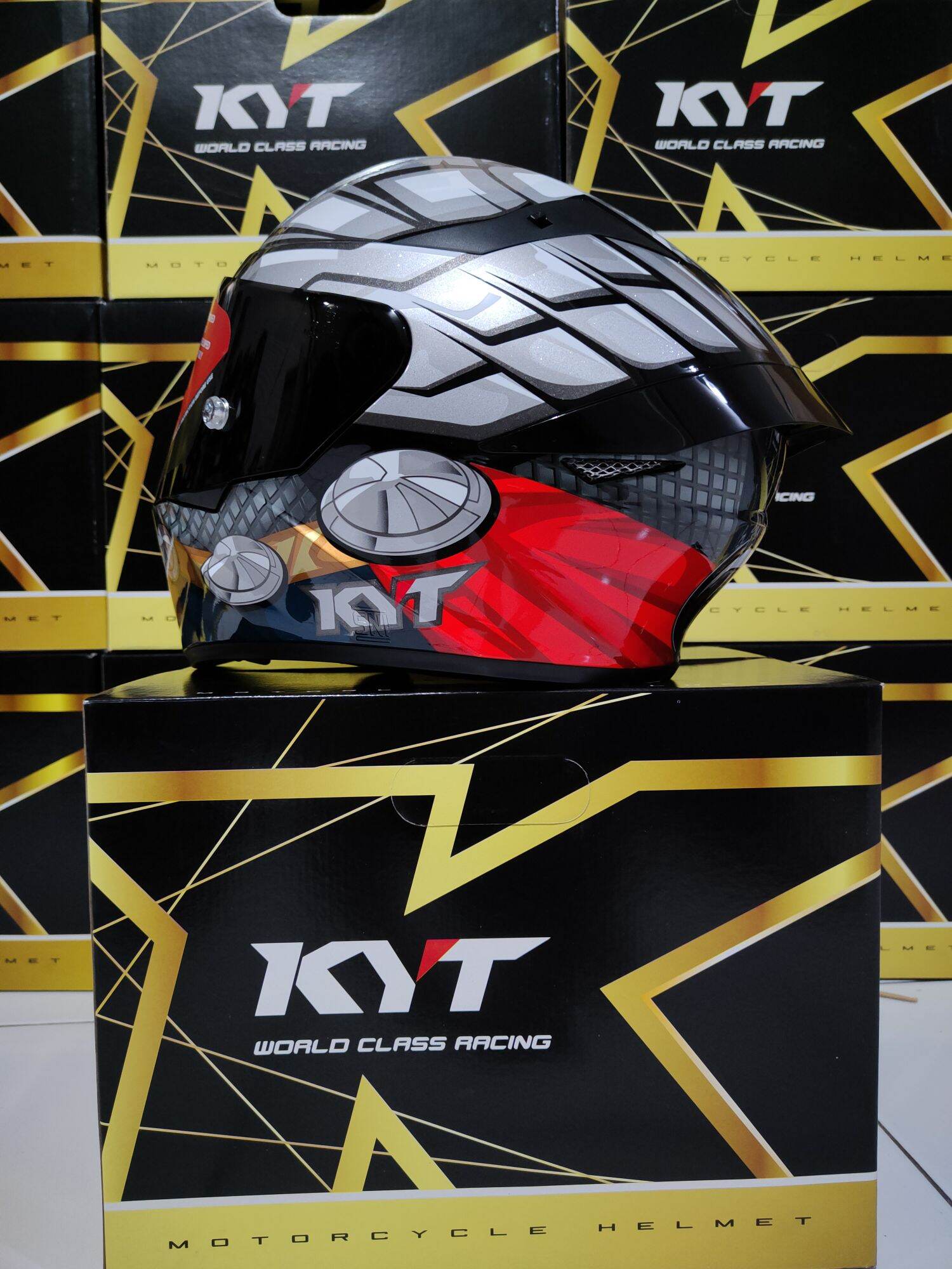 KYT TT COURSE MARVEL THOR (ORIGINAL) | Lazada Indonesia