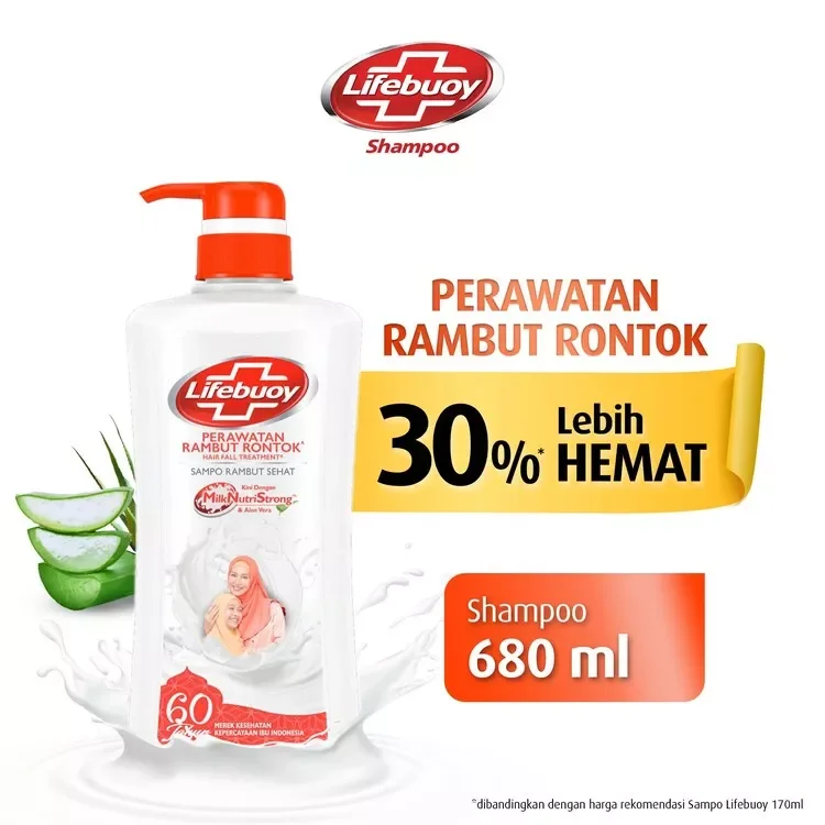 Lifebuoy shampoo merah 680ml botol | Lazada Indonesia