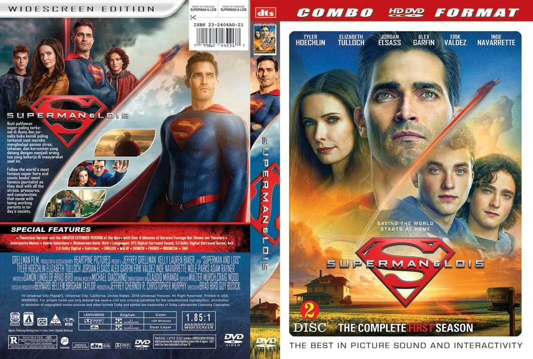 Kaset Dvd Film Serial Barat Terbaru 2021: SUPERMAN & LOIS SEASON 1(2Disc) | Lazada Indonesia