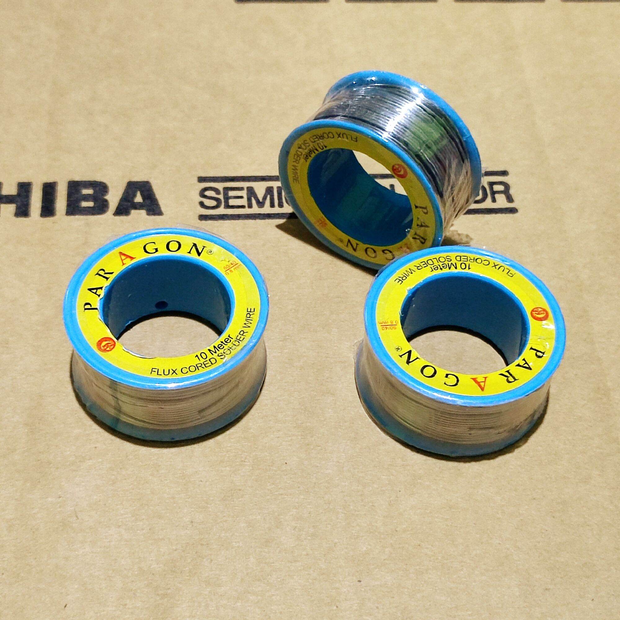 TIMAH TENOL SOLDER PARAGON 10M TINOL PATRI KAWAT SOLDER 10 METER WIRE ...