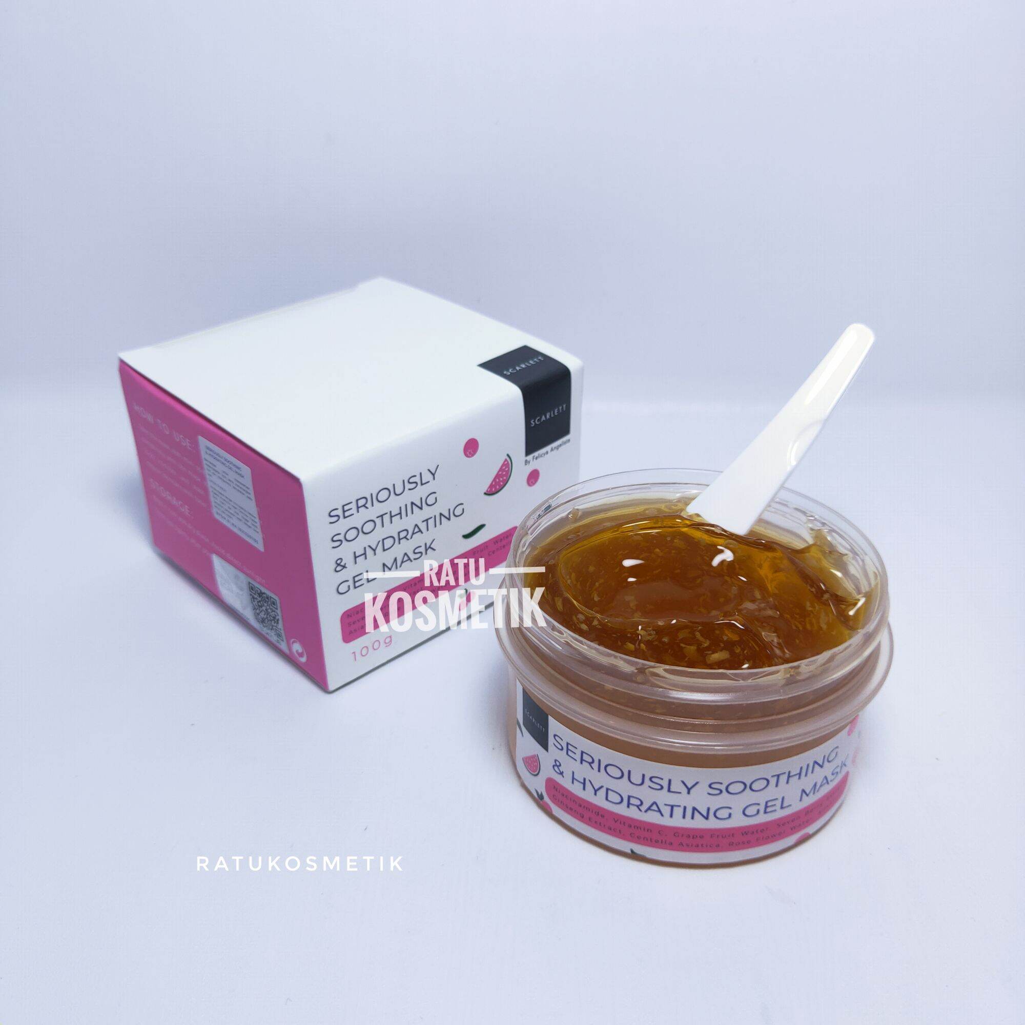 MASKER SCARLETT SERIOUSLY SOOTHING HYDRATING | Lazada Indonesia