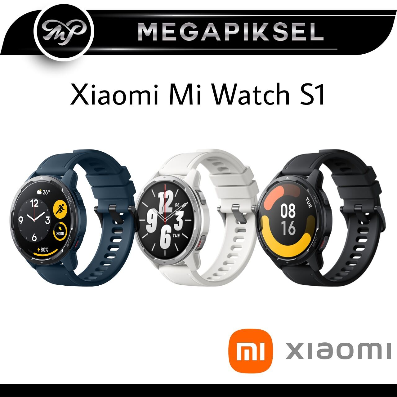 Xiaomi Mi Watch S1 Smartwatch | Lazada Indonesia