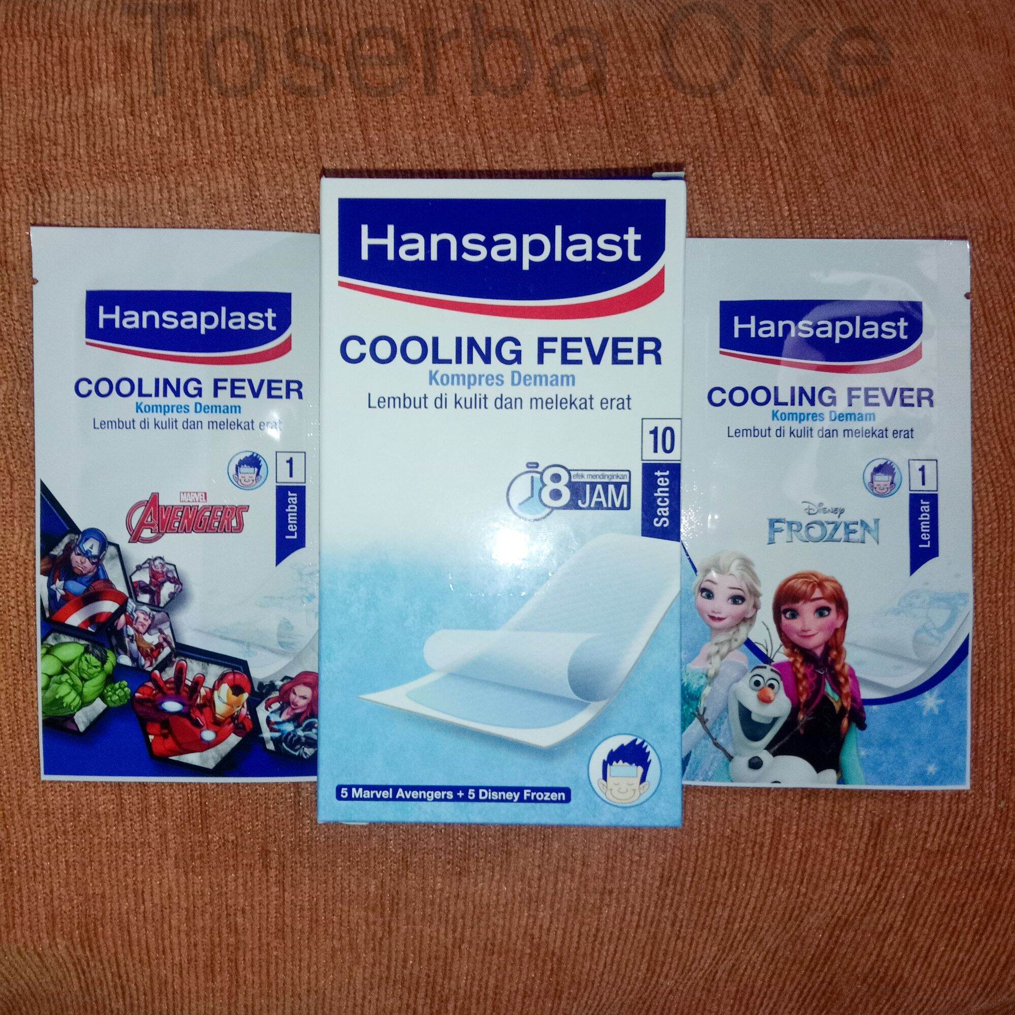 HANSAPLAST COOLING FEVER KOMPRES DEMAM 10 SACHET | Lazada Indonesia