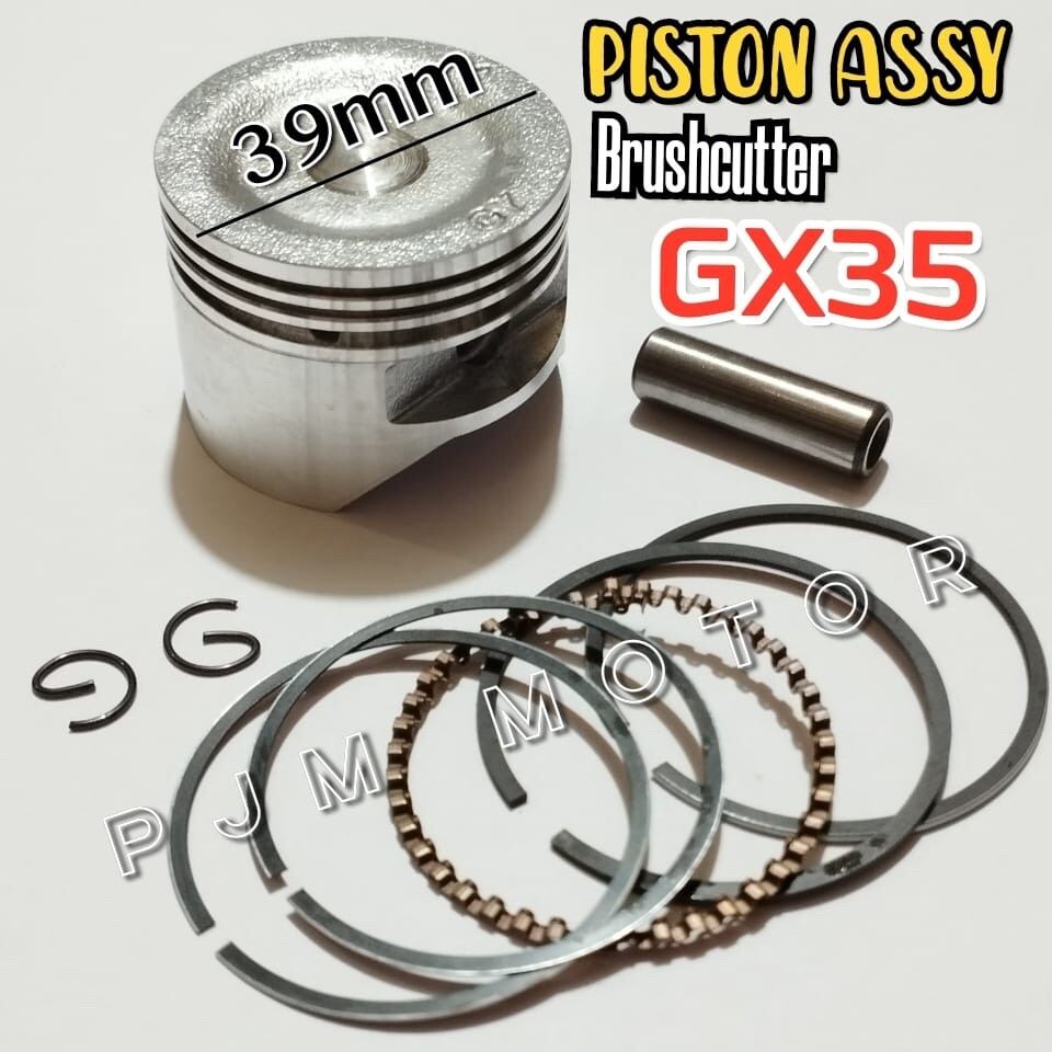 Gx35 Piston komplit Seher ring piston mesin potong rumput honda 4 tak stroke | Lazada Indonesia